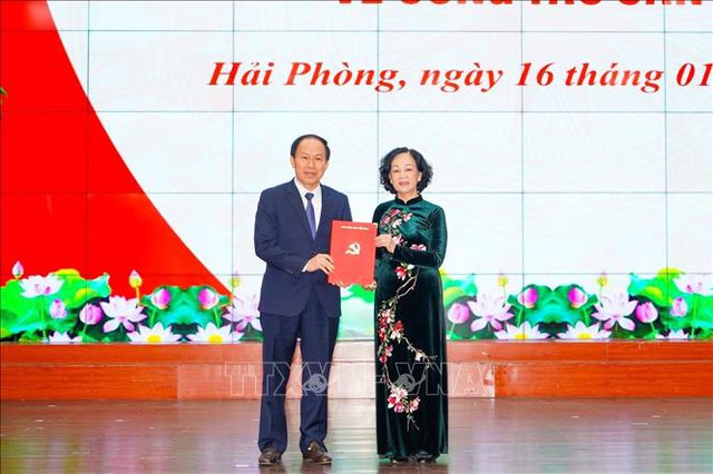 Hải Phòng có Bí thư Thành ủy mới | Fili