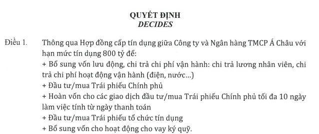 Hai công ty chứng khoán nhận tổng hạn mức 2,500 tỷ đồng từ ACB | Fili