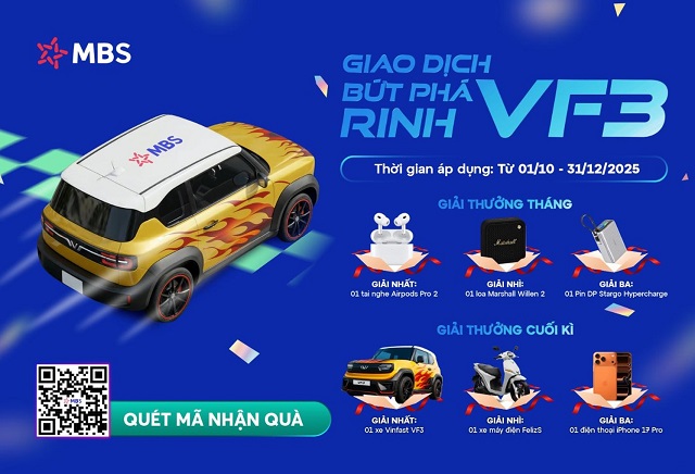 MBS lần đầu gia nhập “Câu lạc bộ nghìn tỷ”, bứt tốc vươn lên Top 6 thị ...