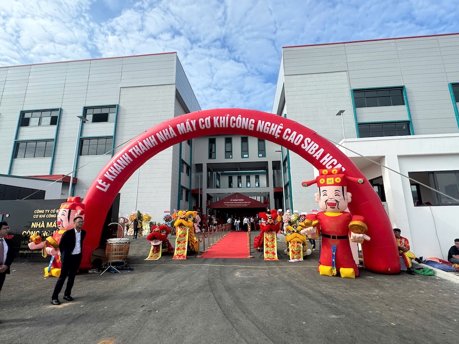 Siba Group khánh thành nhà máy cơ khí công nghệ cao, dự thu gần 1 ngàn ...