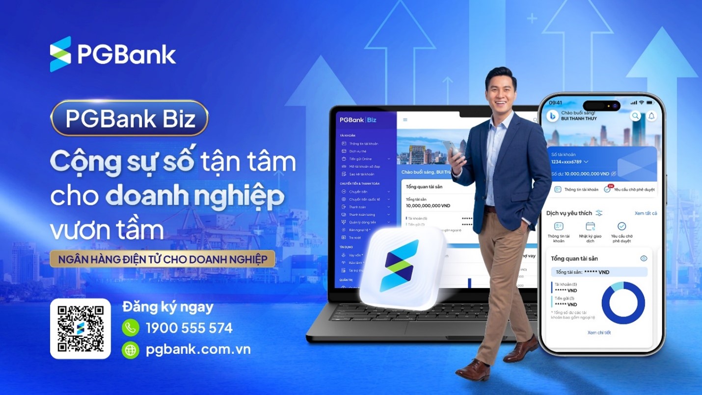 PGBank Biz - Cộng sự số mới giúp doanh nghiệp tối ưu vận hành và quản ...