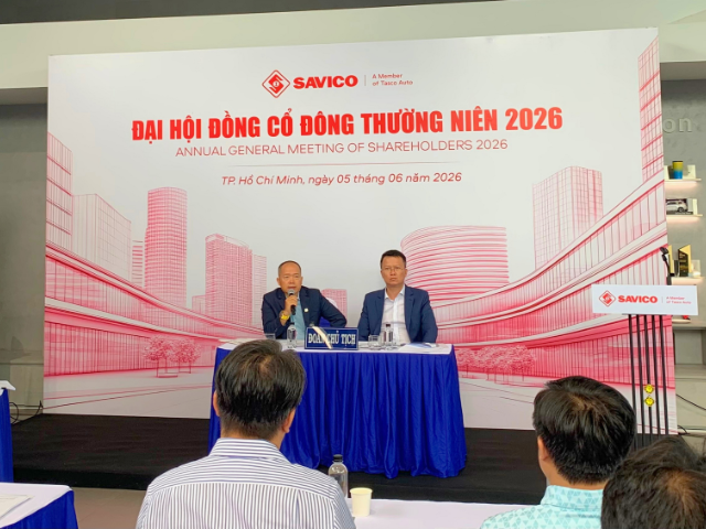 ĐHĐCĐ Savico: Chủ tịch Ngô Đức Vũ nói về hướng đi khi thị trường ô tô ...